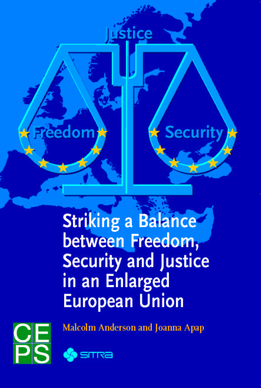 Front Cover of Freedom, Justice & Security – CEPS