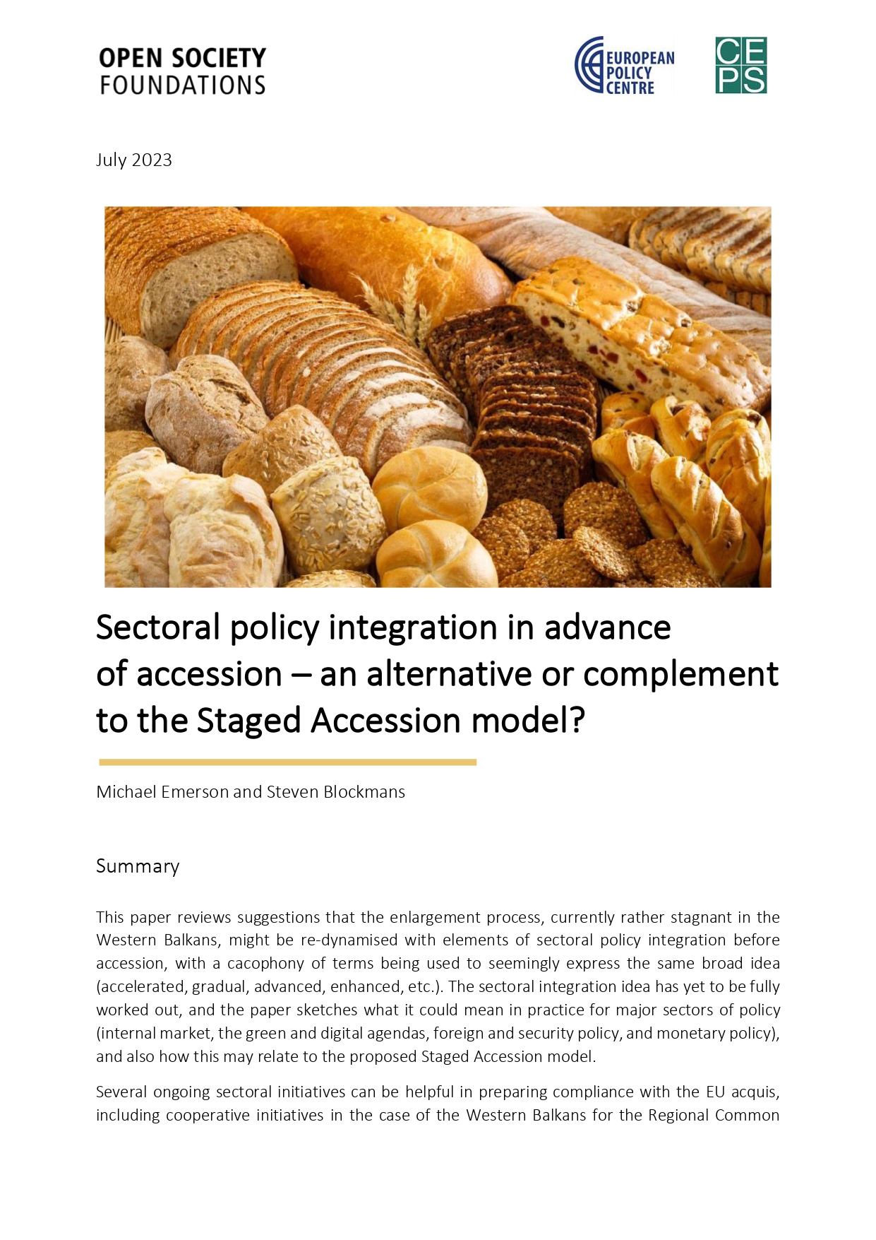 The EU’s modular approach to defence integration – CEPS